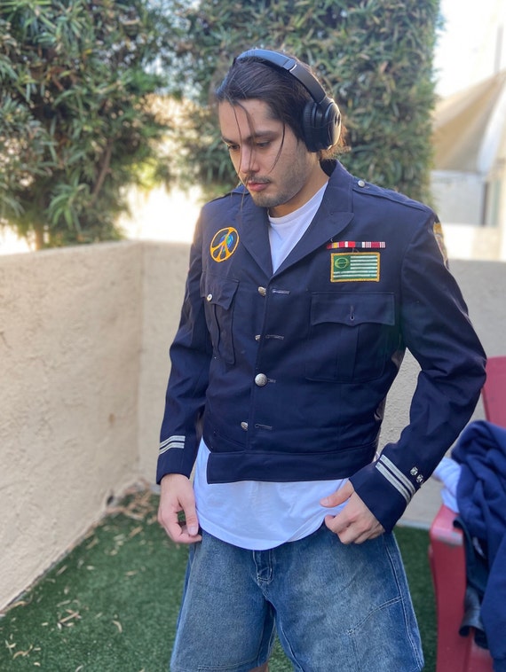 vintage firefighter jacket - Gem