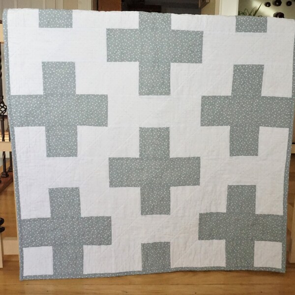 Swiss Cross Blanket - Etsy