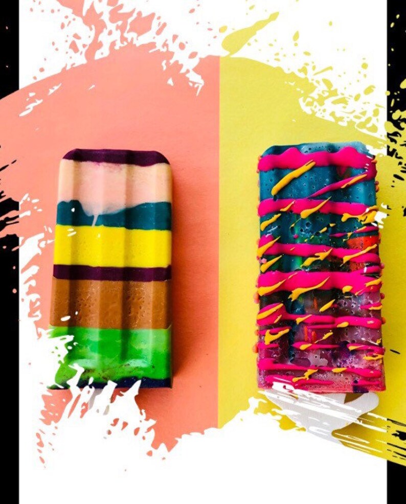 Popsicle Shaped BIRTHDAY Crayon Gift for Kids Popsicle Shaped - Etsy