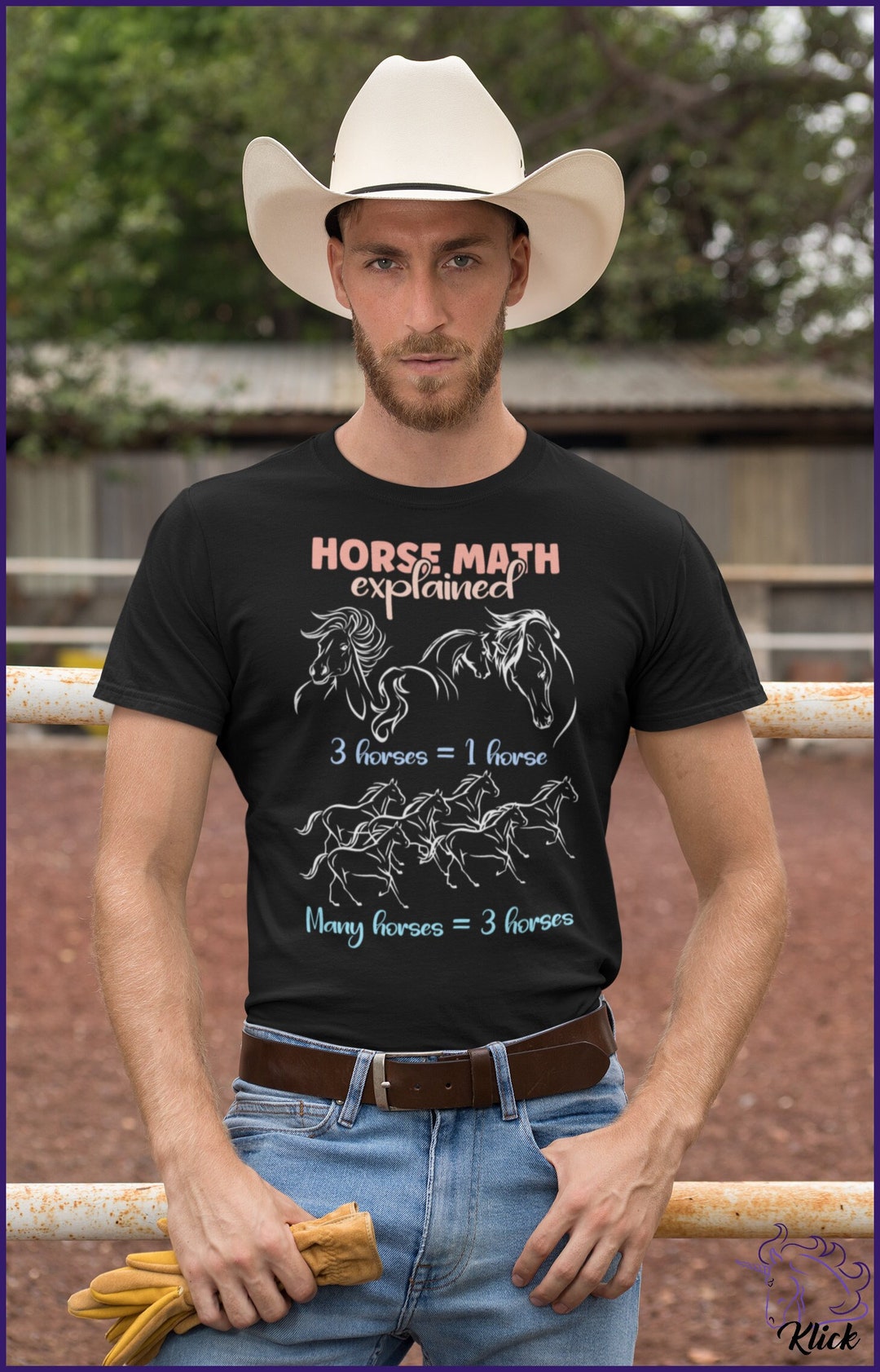 Horse Math Explained Shirt | Horse Lovers T-shirt | Love Horses ...