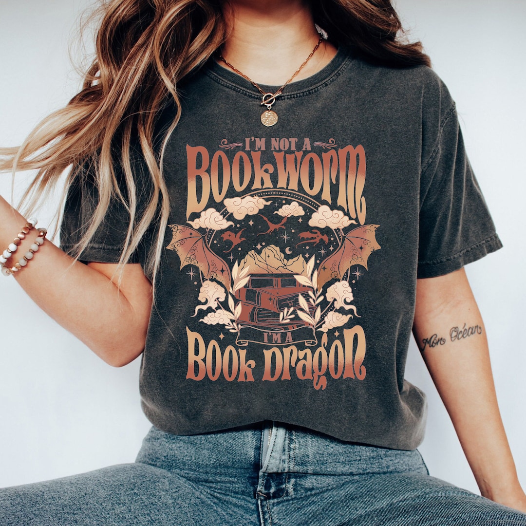 Book Dragon Png, Book Lover Png, Book Dragon Png, Book Lovers Gift, I'm ...