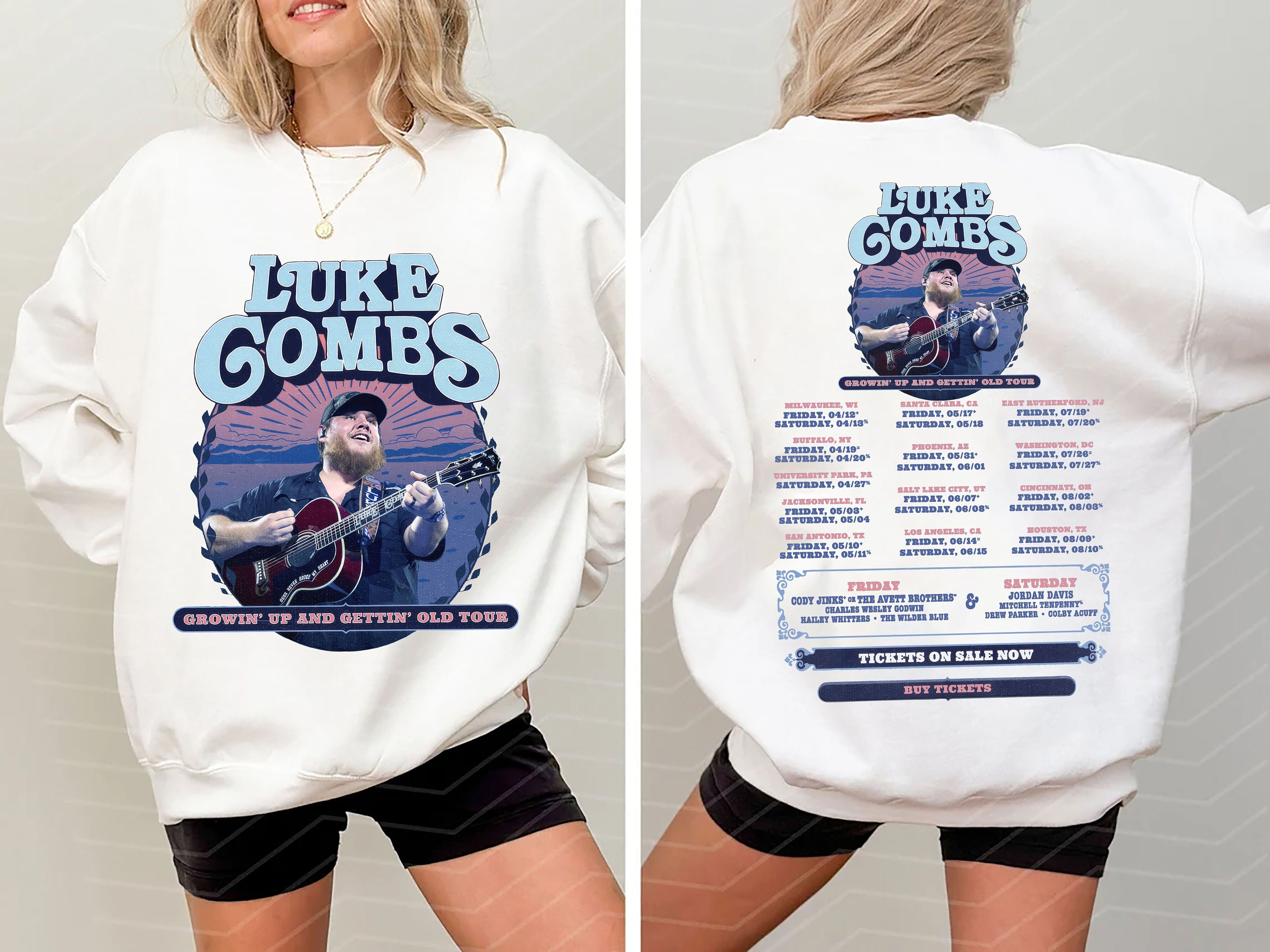 Luke Combs Growing up and Getting Old 2024 Tour Png, Luke Combs Png ...