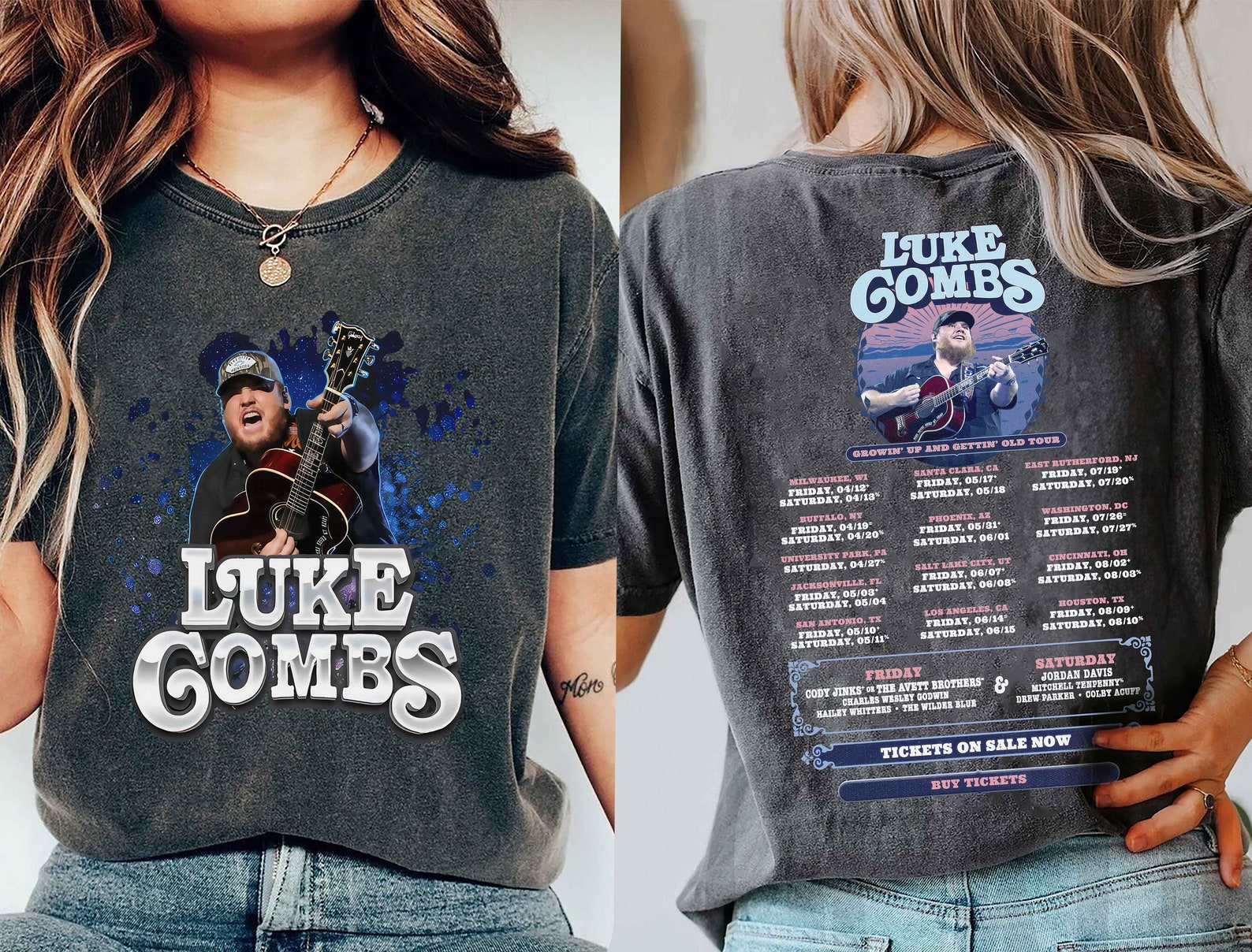 Luke Combs 2024 Tour Growing up and Getting Old Png, Luke Combs Png ...