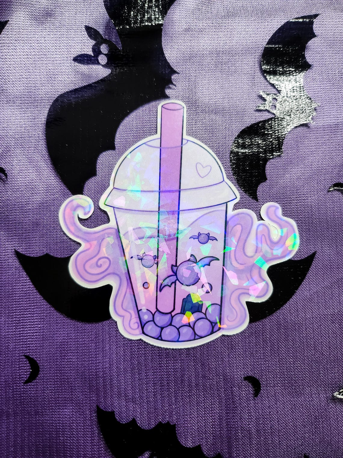 Kawaii Boba Tea Magnet Holographic Fridge Magnet Office House Decor - Etsy