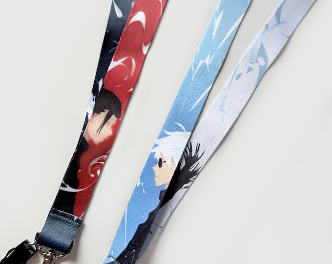 Jujutsu Kaisen Inspired ID Card Holder With Lanyard, Gojo Geto ID ...