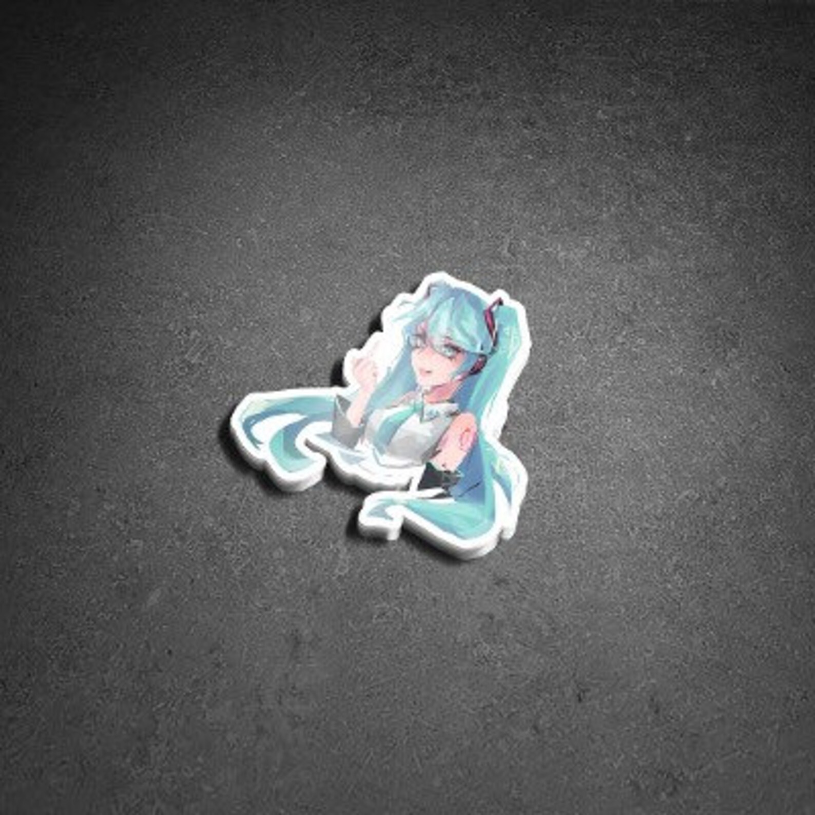 Miku Middle Sticker - Etsy
