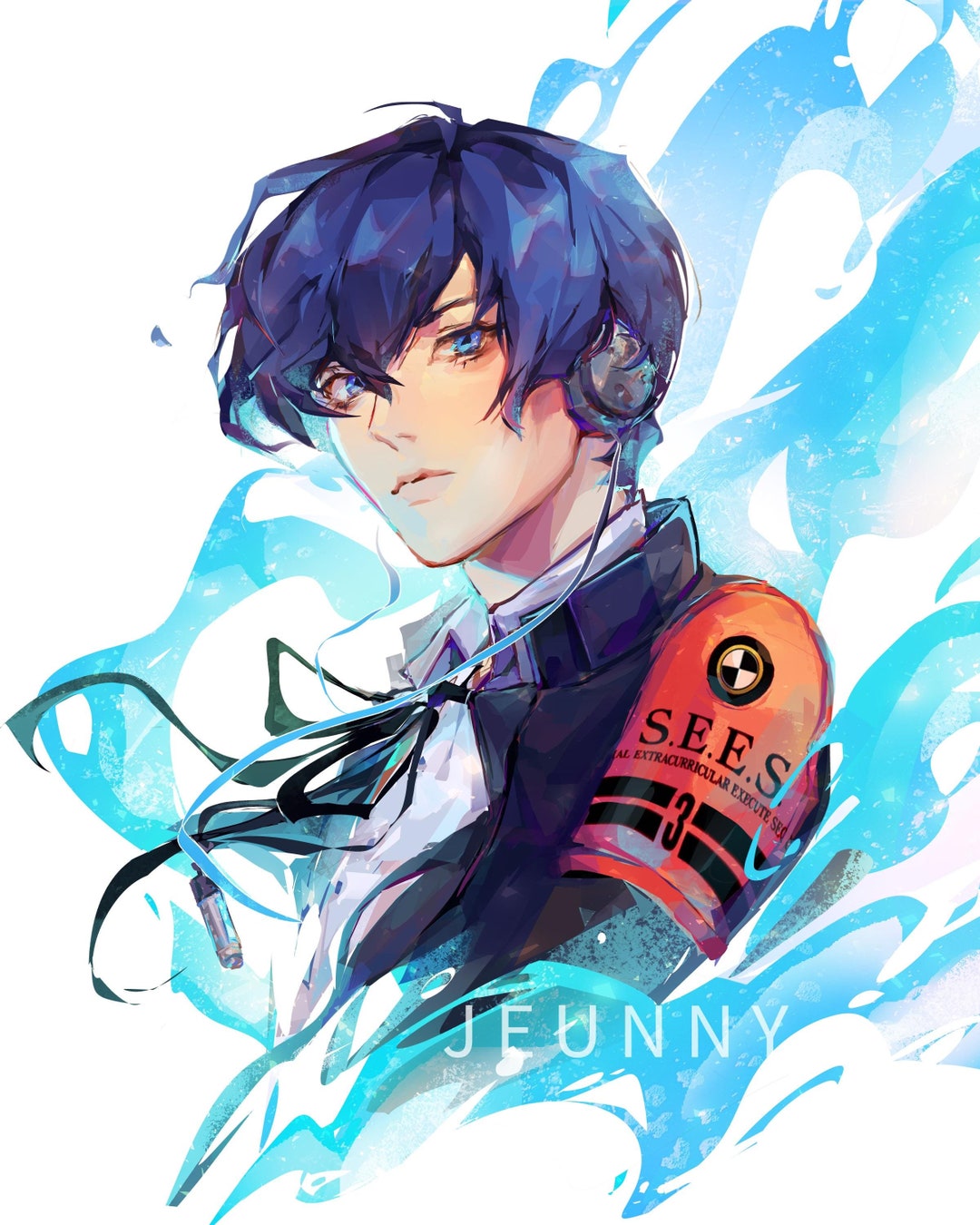 Makoto Yuki | Persona 3 Reload Protagonist - 5"x7" Art Print - Etsy