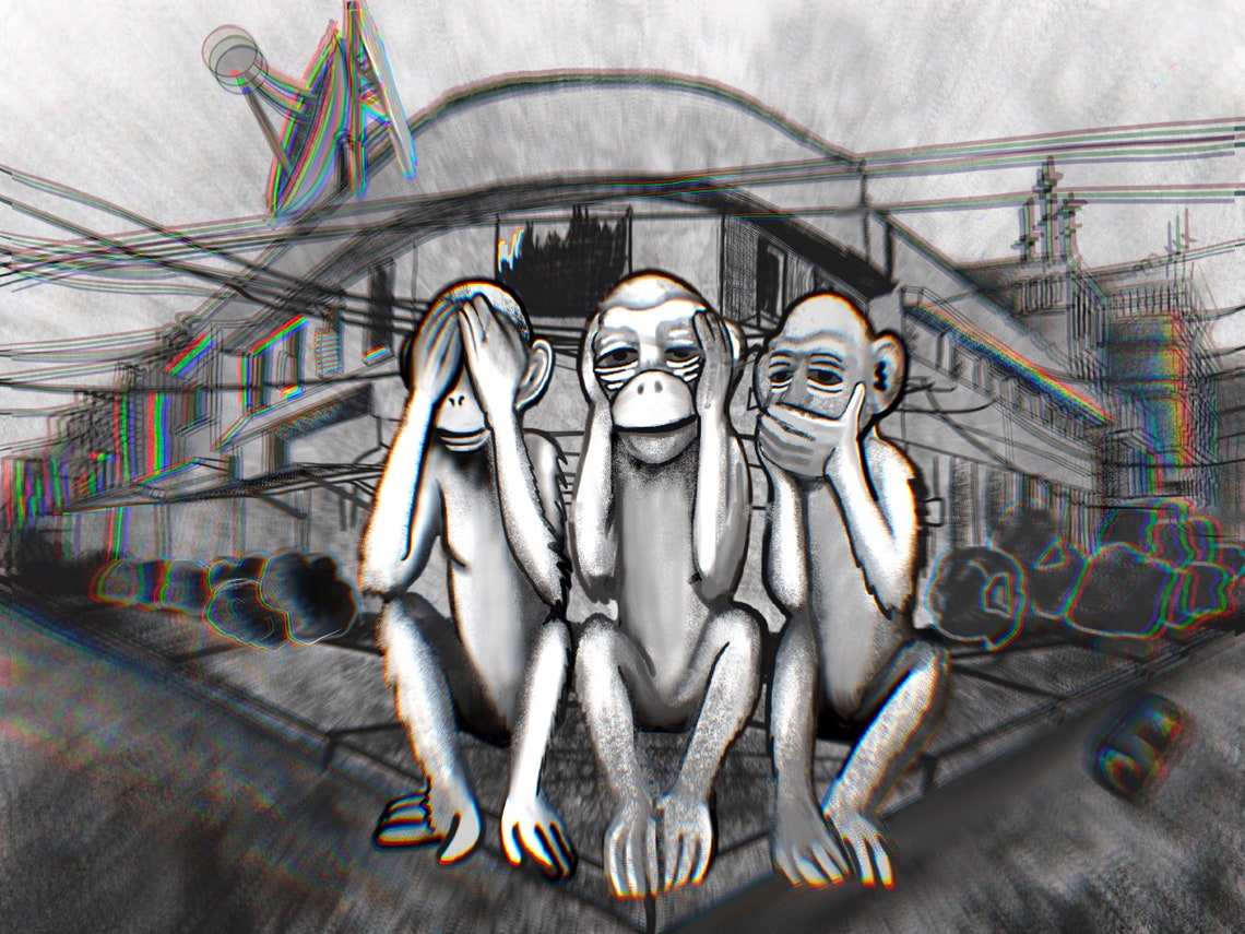 Sad Monkeys - Etsy