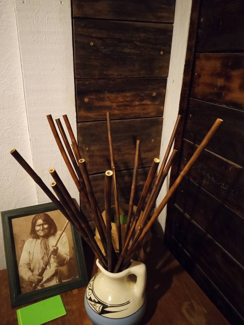 15 Flame Cured River Cane Sticks: Craft & Decor (15-26 Inches) - Etsy
