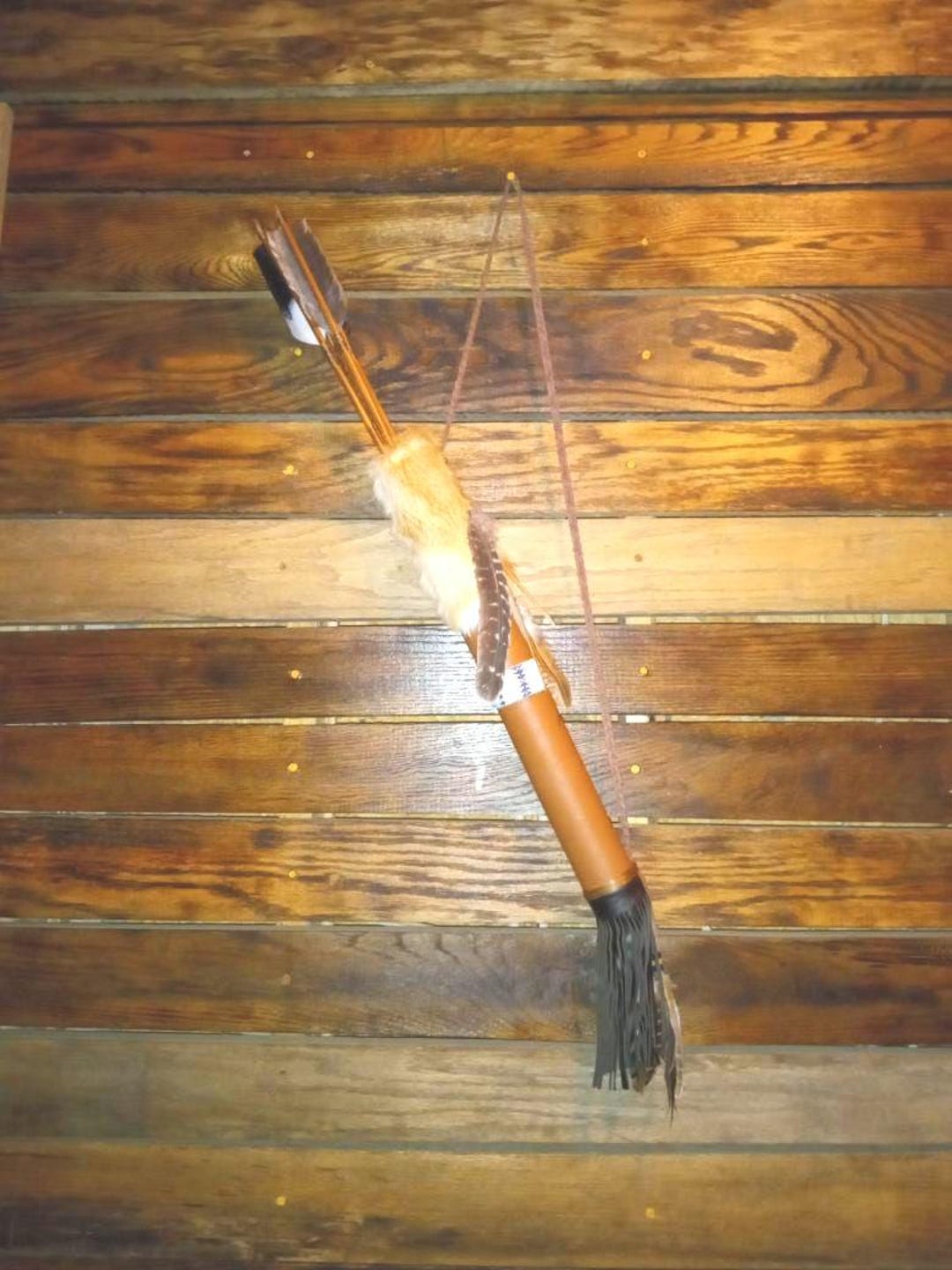 Decorative Bamboo Quiver W/5 Arrows Wall Hanging - Etsy