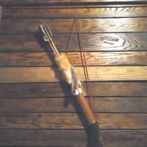 Decorative Bamboo Quiver W/5 Arrows Wall Hanging - Etsy