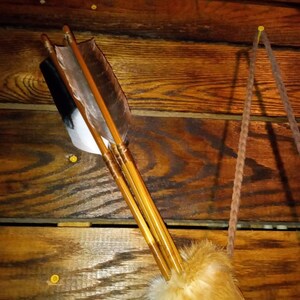 Decorative Bamboo Quiver W/5 Arrows Wall Hanging - Etsy