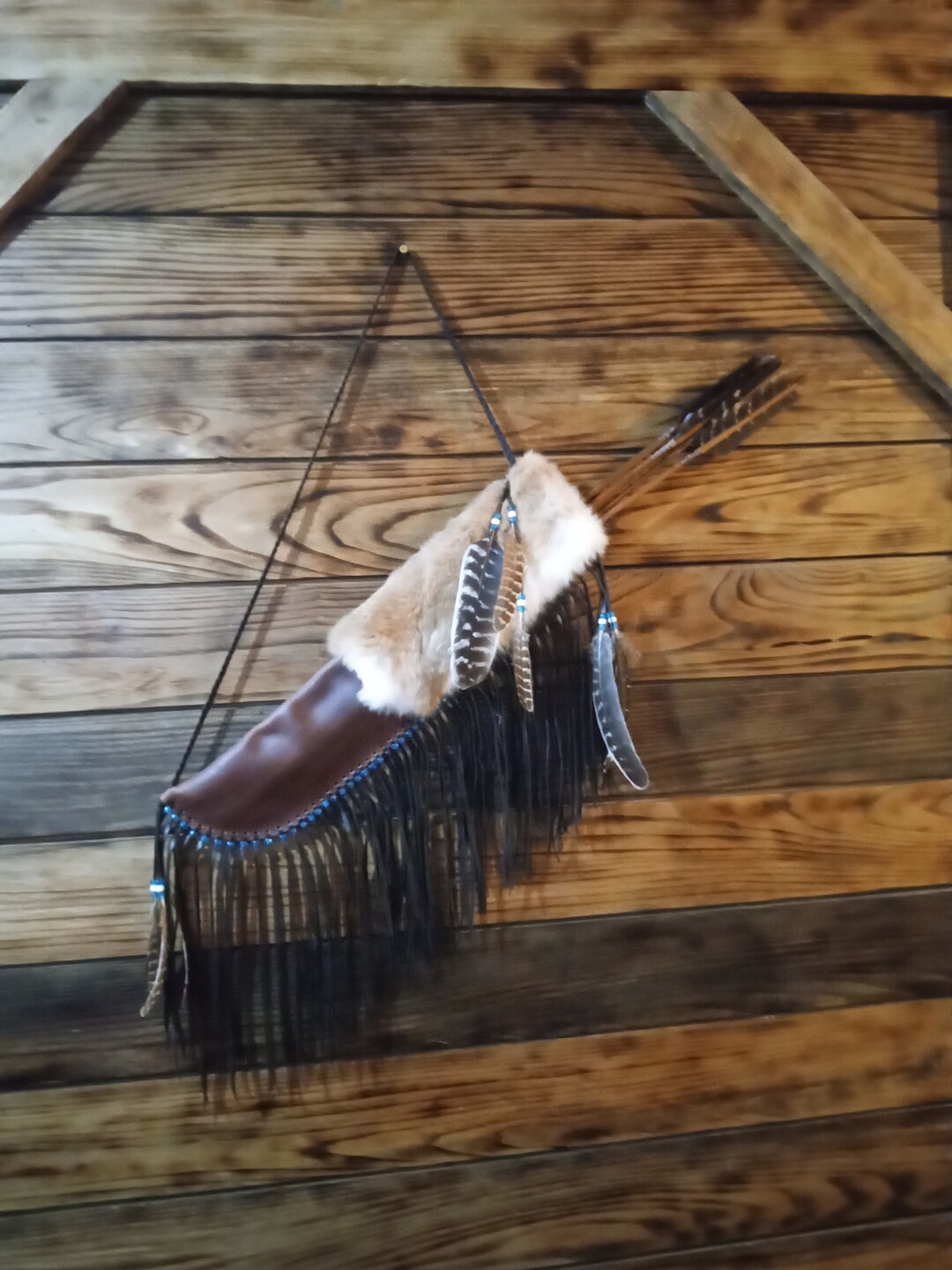 Decorative Quiver With 5 Pcs 33" Functional Traditional Arrows Wall ...