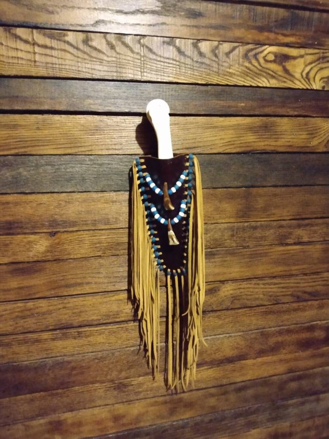 Decorative Ceremonial Agate Stone Dagger With Bone Handle read the ...