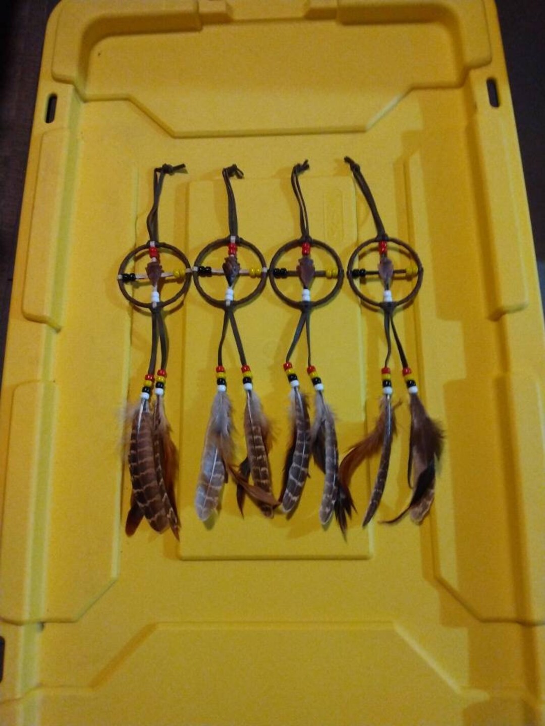 3" Brown/tan Medicine Wheel - Etsy