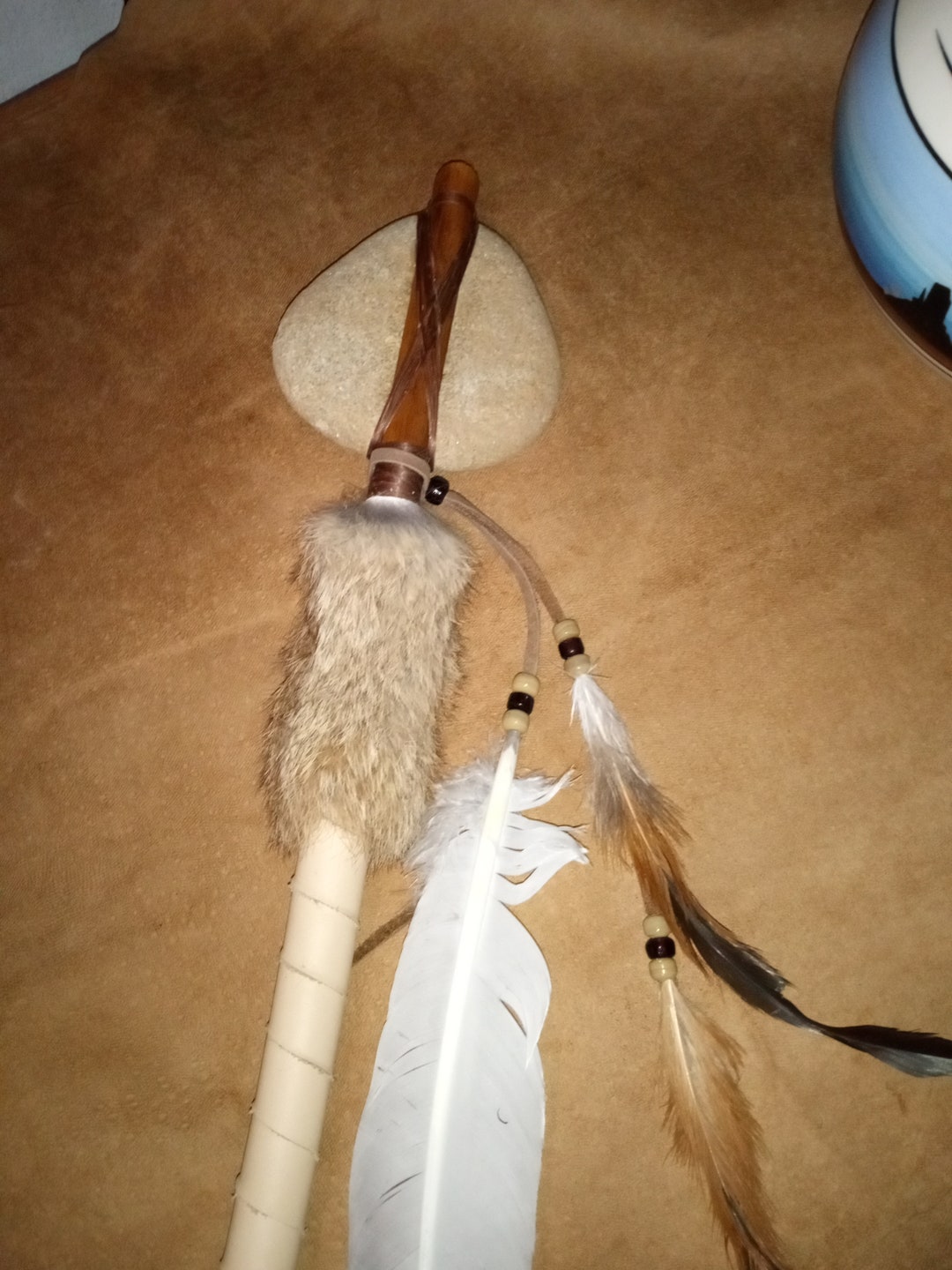 Decorative River Rock Tomahawk Native American Style Decor - Etsy