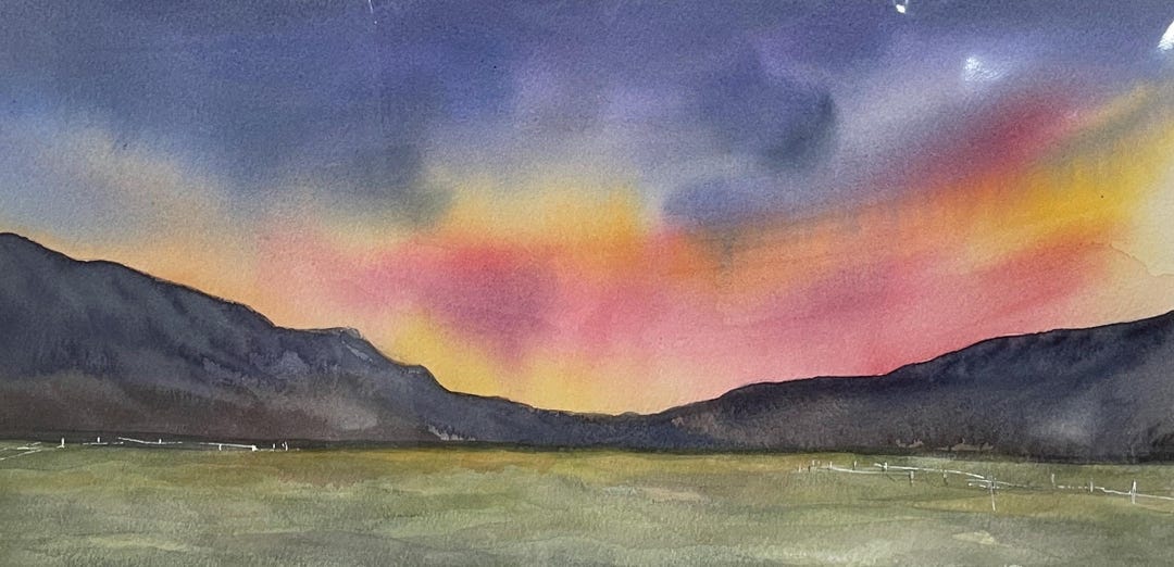 Sierra Wave, Owens Valley. Eastern Sierras / Inyo County, CA Original ...