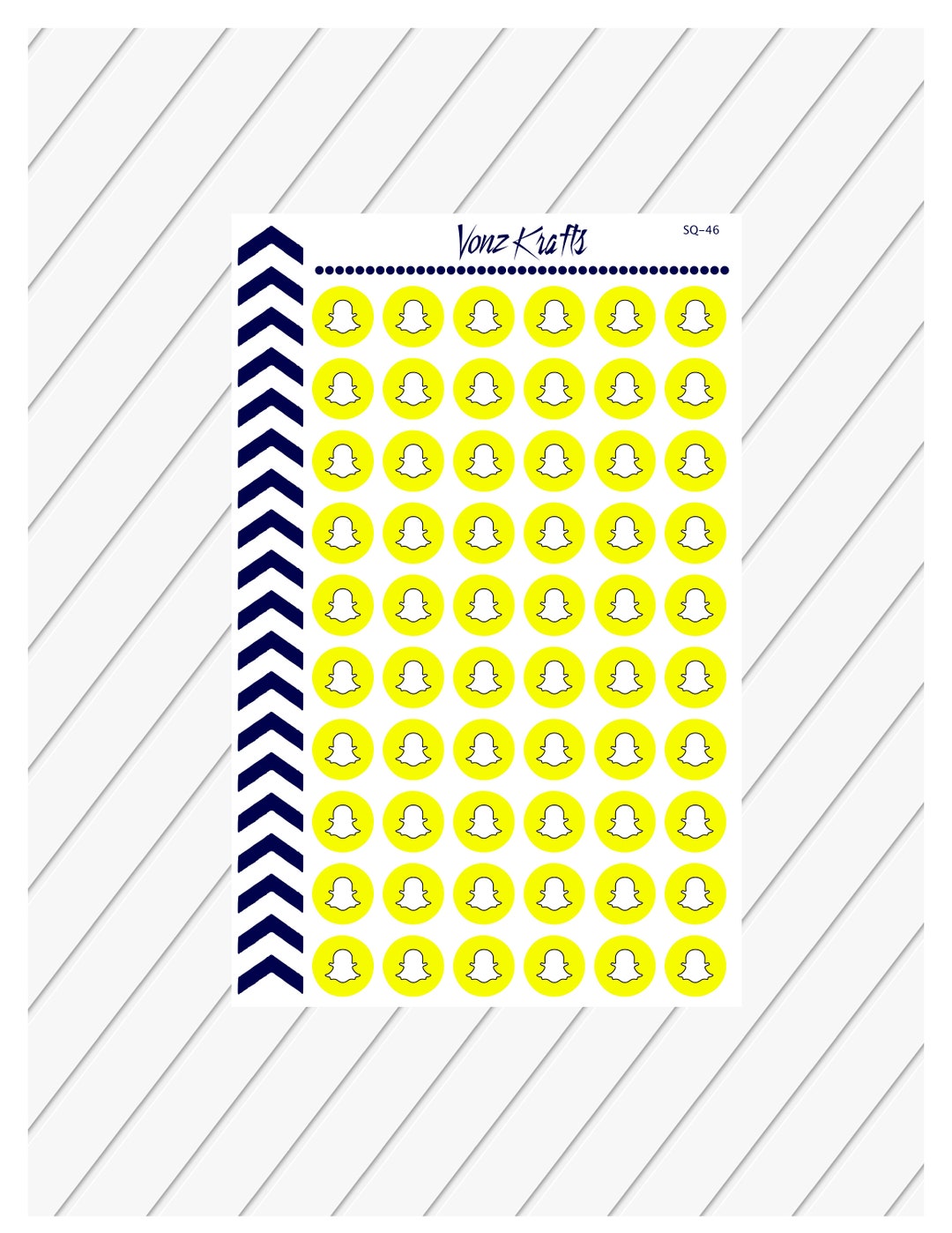 Snapchat Social Media Stickers, Snapchat Planner Stickers, Snapchat ...