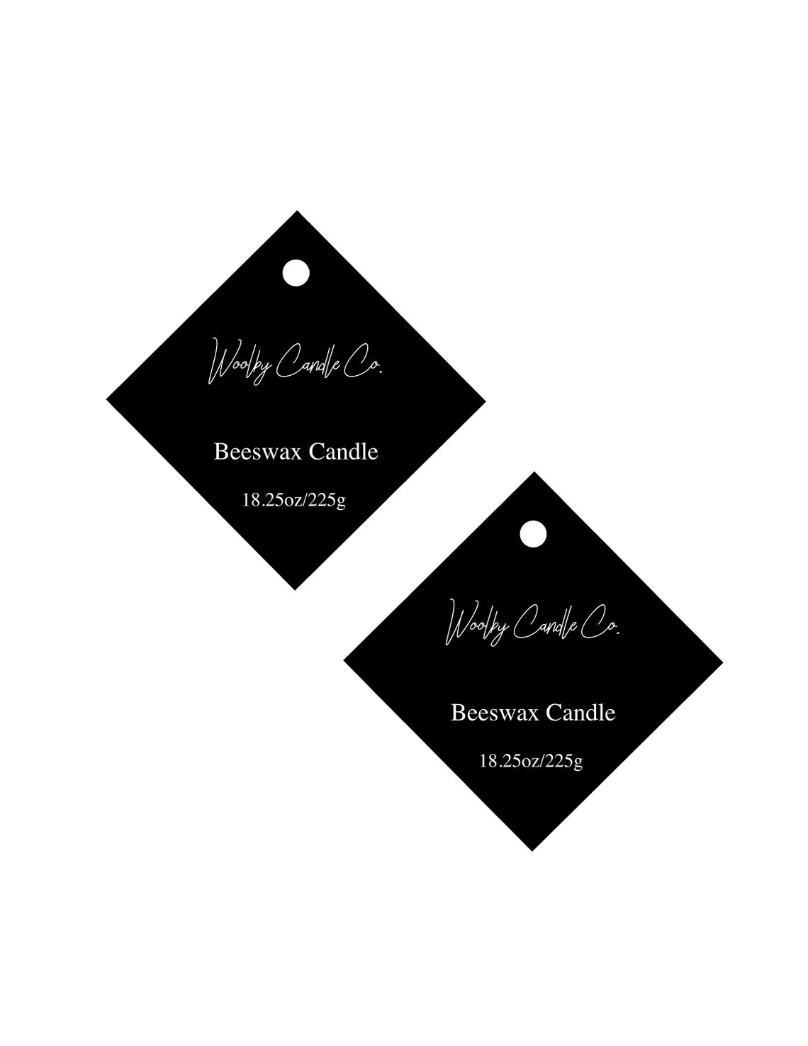 Custom Diamond Shape Hanging Tags Card Stock Hanging Tags - Etsy