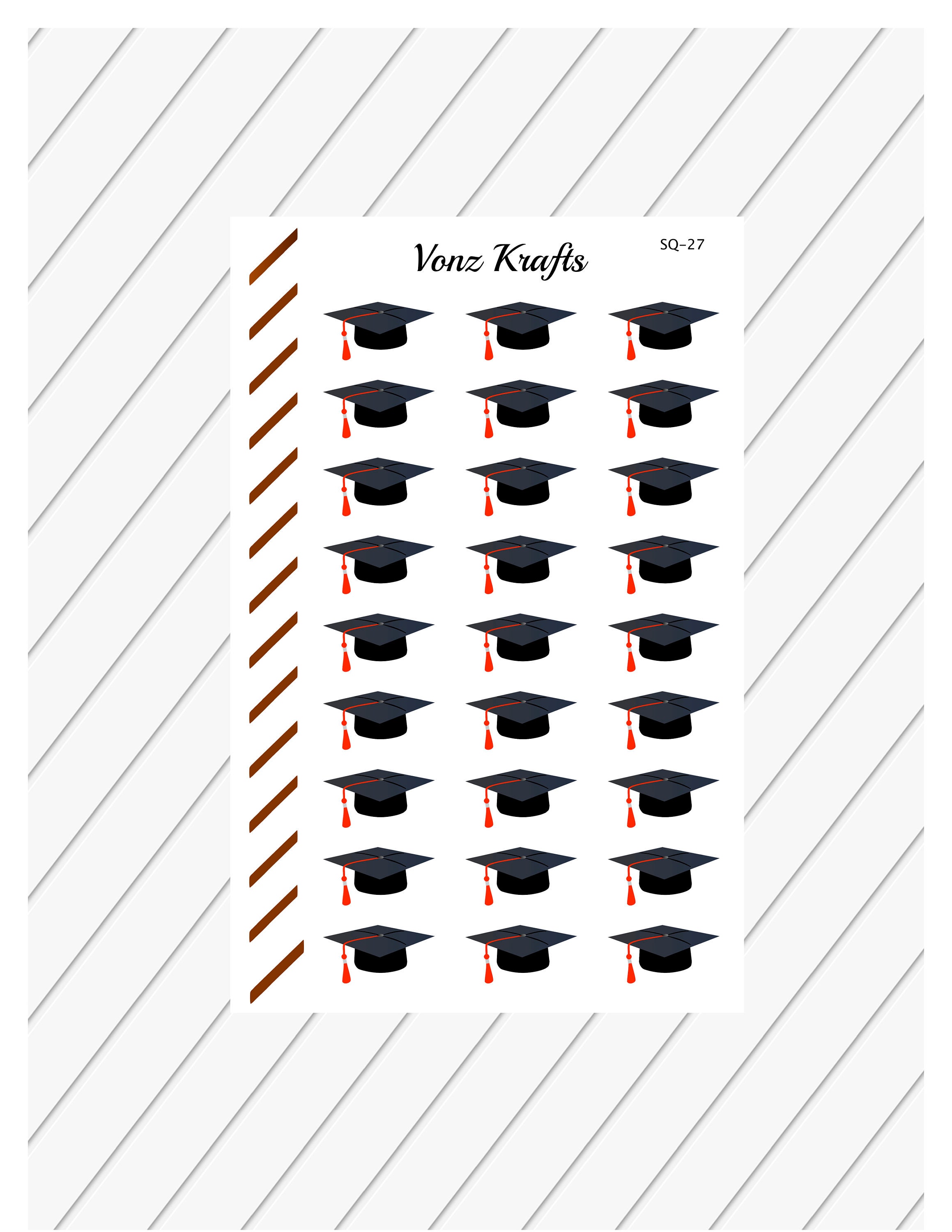 Graduation Stickers for Planner Functional Planner Stickers - Etsy