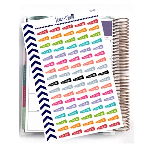 Cheer Planner Stickers, Cheerleading Stickers, Cheer Team Stickers ...