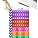 Checkbox Flag Planner Stickers, to Do List Stickers, Flag Checklist ...