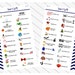 Social Media Stickers for Planner, Functional Planner Stickers ...