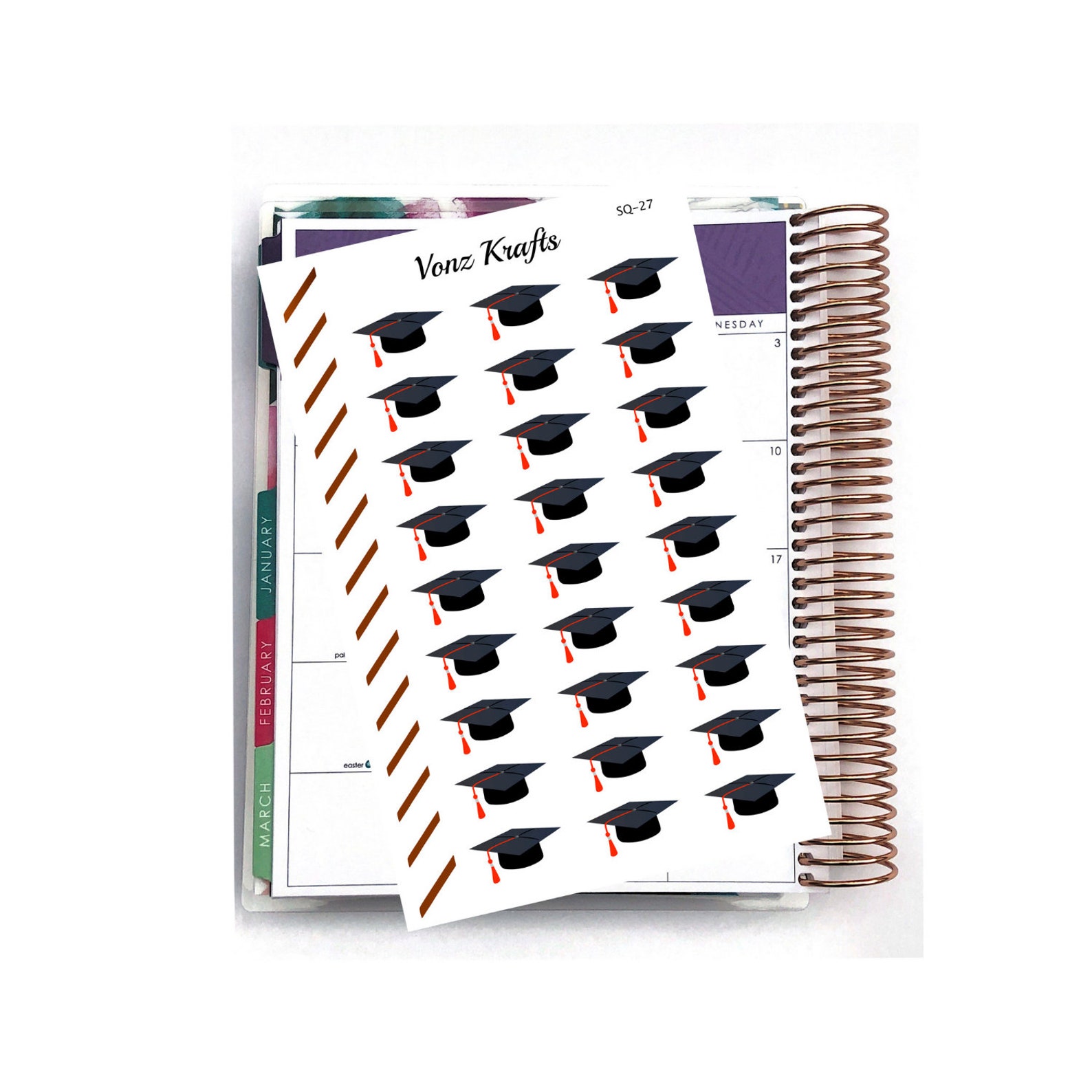 Graduation Stickers for Planner Functional Planner Stickers | Etsy