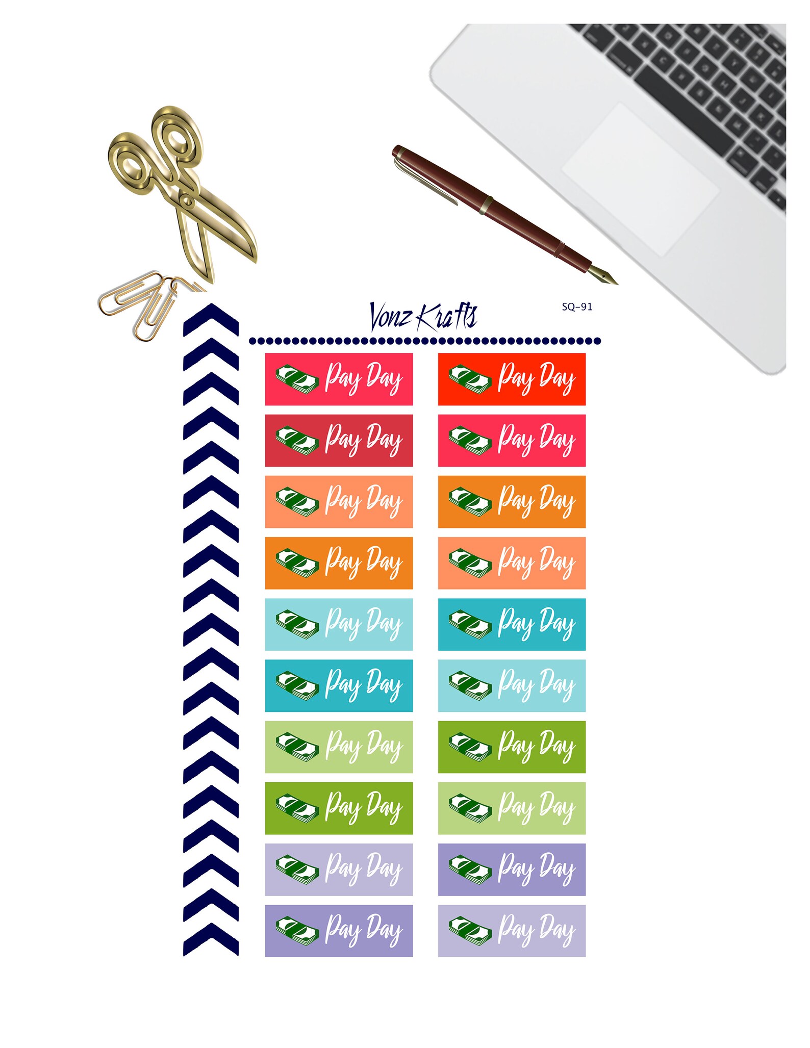 Pay Day Planner Stickers Money Planner Stickers Pay Day | Etsy