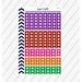 Checkbox Flag Planner Stickers, to Do List Stickers, Flag Checklist ...