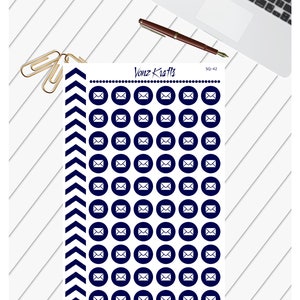 Email Planner Stickers, Email Stickers, Reply Email Stickers, Mail ...