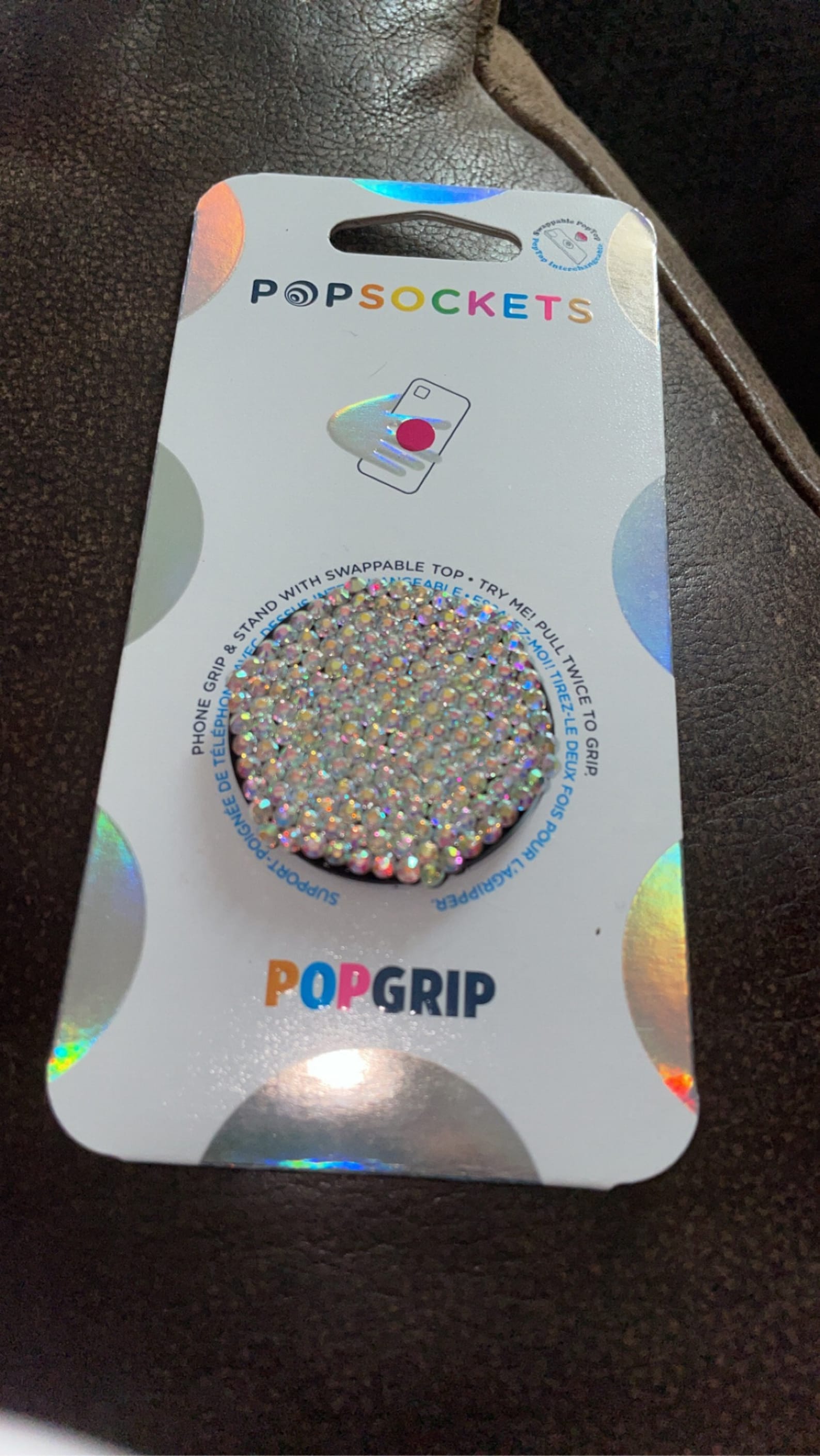 Rhinestone Pop Socket - Etsy