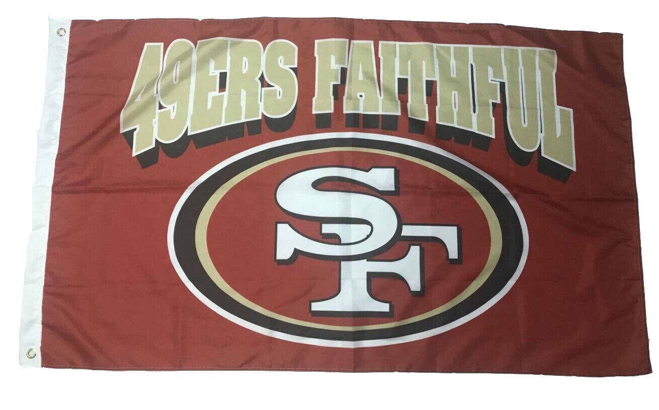 San Francisco 49ers Faithful Flag - Etsy