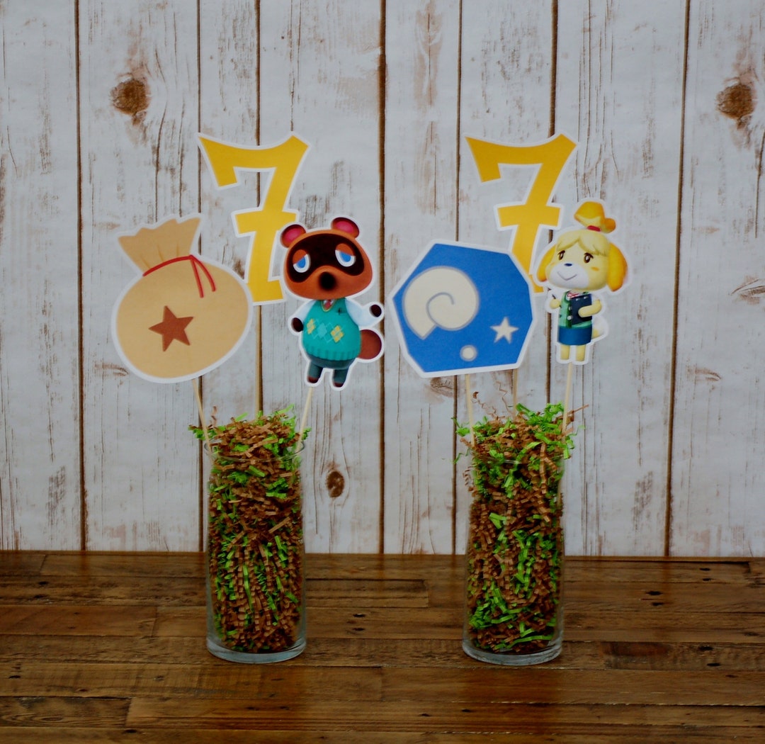 Animal Crossing Centerpiece Sticks: Choose Your Favorite Characters ...