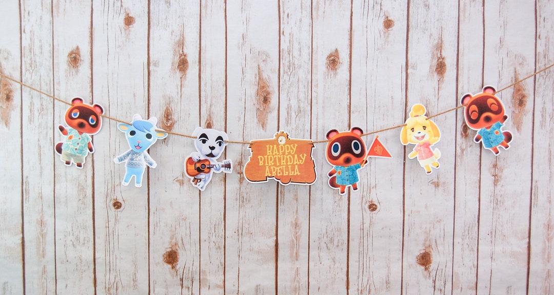 Animal Crossing Character Banner: Customize With Your Favorite ...