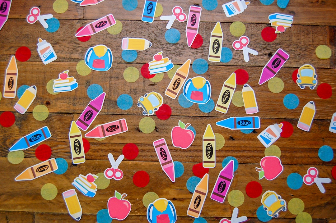 School Confetti: Back-to-school Goodie Bag, New Student Gift, Meet the ...