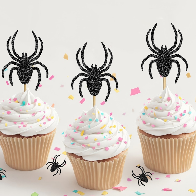 Halloween Spider Cake Topper - Etsy