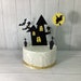 Haunted House Cake Topper: Spooky House, Witch, Full Moon, Custom Cake ...