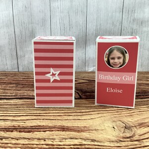 Birthday Girl Party Favor Boxes: Personalized Gift Boxes With Your ...