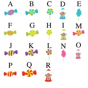 Candy Tabletop Centerpieces: Sweet One Birthday Supplies, Candy Girl ...