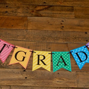 Pastel Teacher Name and Grade Banner: Customize It With Your Grade ...