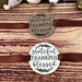 12 Place Cards Set Thankful, Blessed Friendsgiving Decor, Round ...
