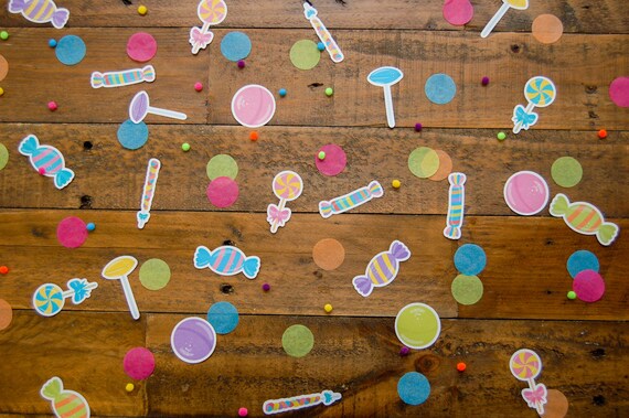 Candy Confetti: Sweet One Party Ideas Candy Land Birthday - Etsy
