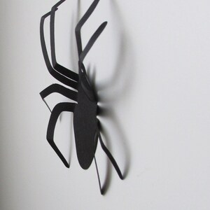 Set of 20 3-D Spiders Wall Décor: Multiple Size Bat Cut-outs, Indoor ...