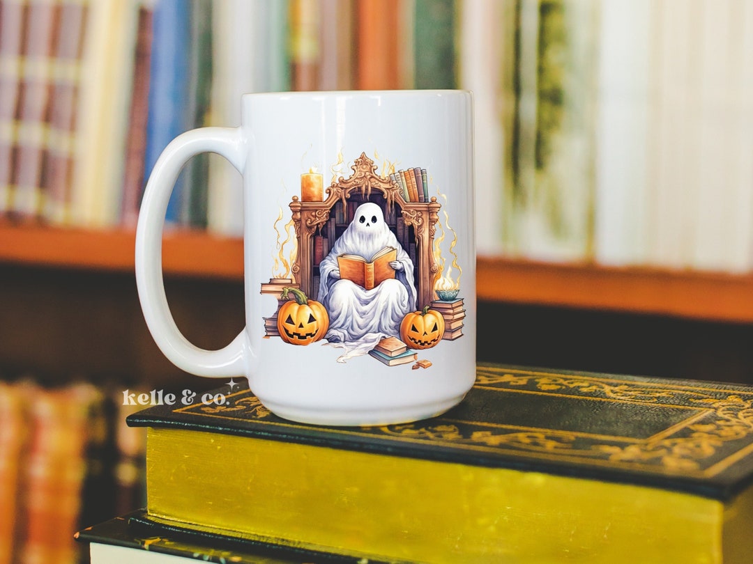 Housewarming Party Gift Ghost Mug New Home Presents Ghostly Bookish ...