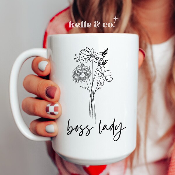 Boss Lady Mug - Etsy