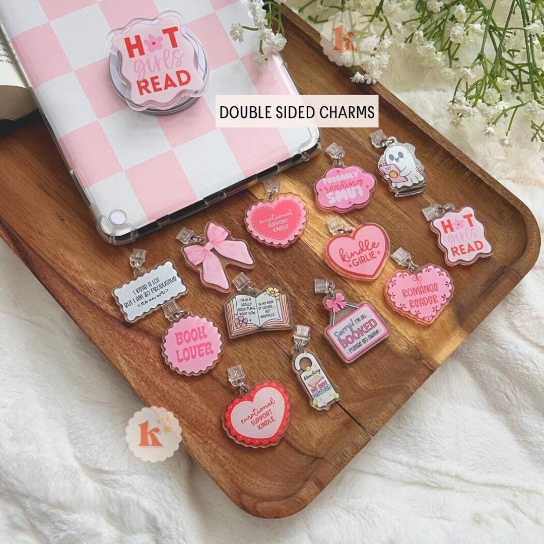 Kindle Charm, Phone Charm, USB Charm, Kindle Accessories, Phone ...