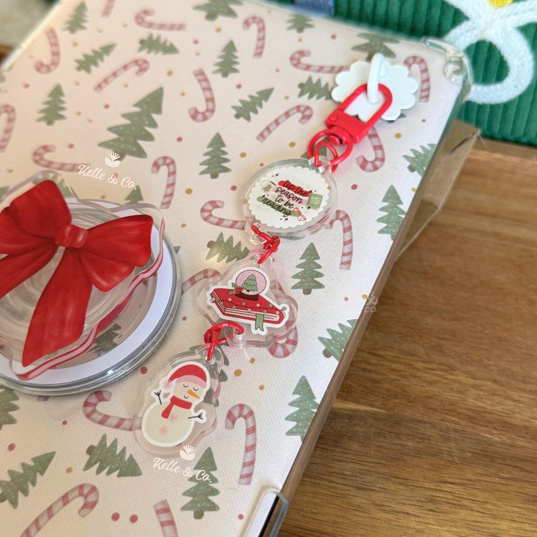 Christmas Magsafe Kindle Grip | Stocking Stuffer for Book Lover| Kindle ...