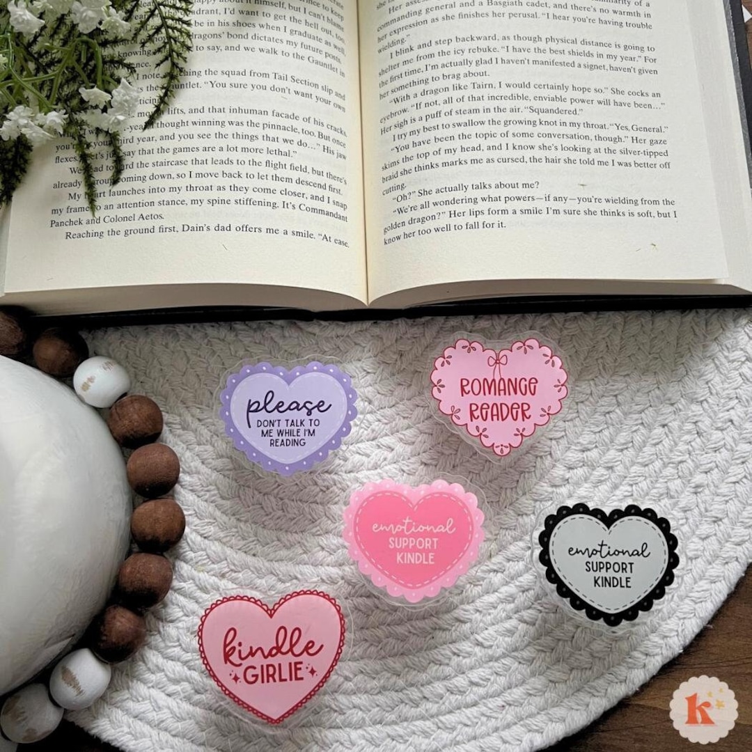 Coquette Kindle Grip, Kobo Bookish Phone Grip, Magnetic Kindle Holder ...