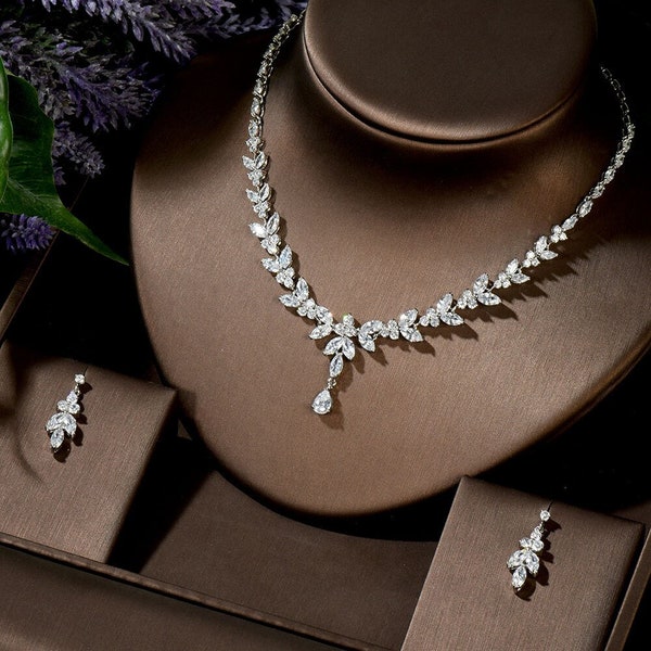 Bridal Jewelry Set - Etsy